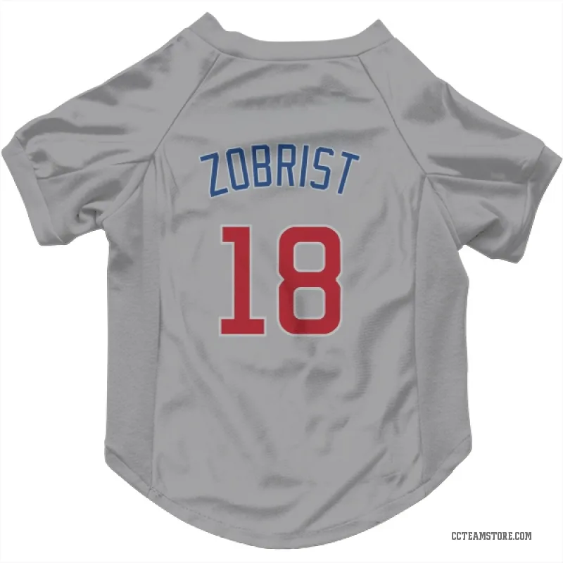 Ben Zobrist Pet Jersey | Authentic Chicago Cubs Ben Zobrist Pet Jerseys ...